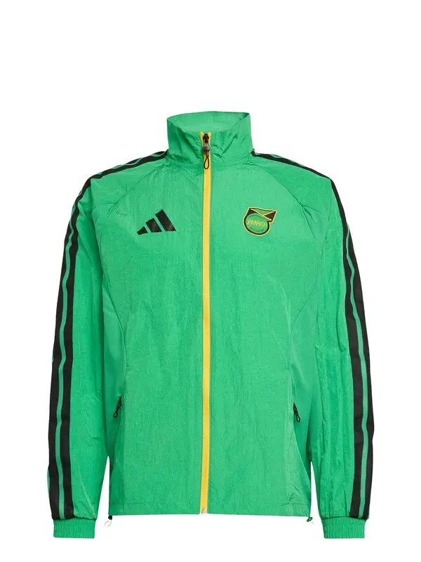 Adidas Jamaica X Bob Marley Home Anthem Track Jacket - Green