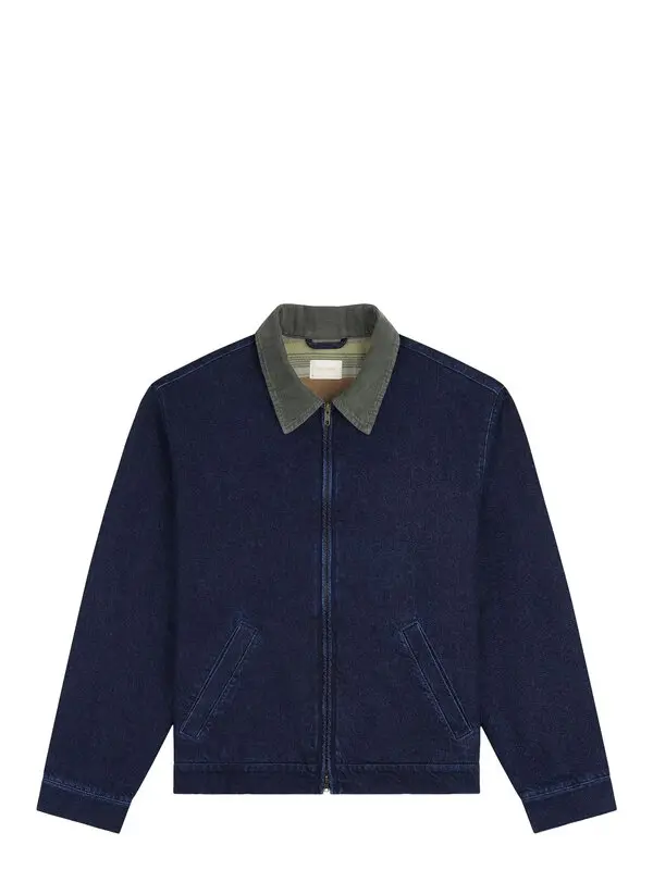 Aimé Leon Dore Denim Zip Jacket - Blue