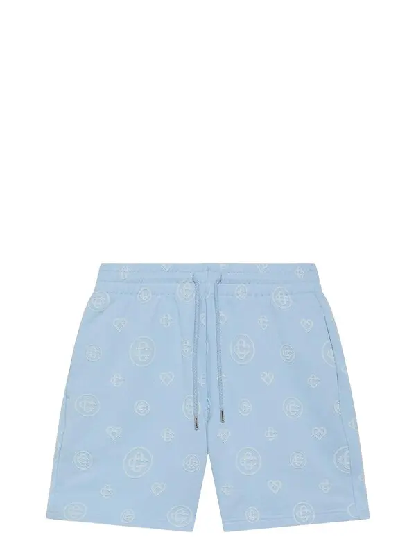 Casablanca Monogrammed Sweatshorts - Blue