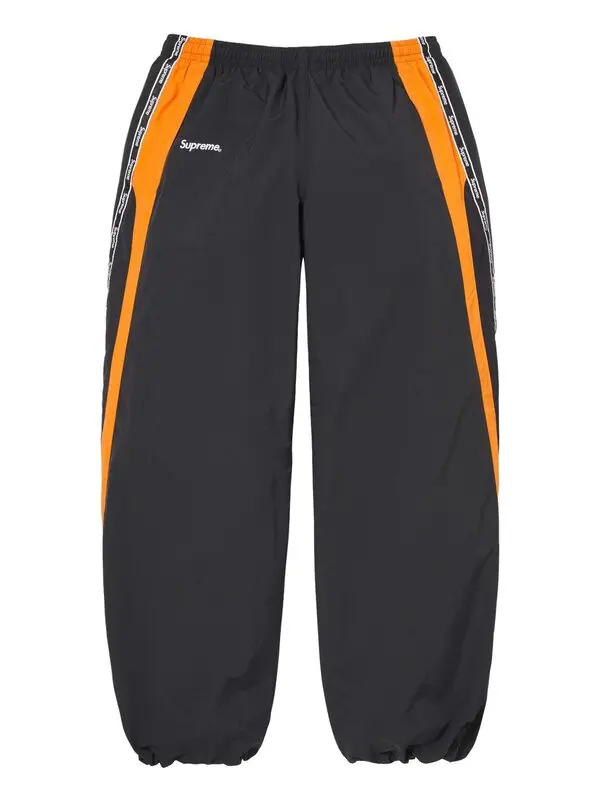Supreme Logo Taping Track Pant - Orange