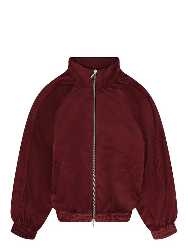 Rhude Velvet Track Jacket - Red