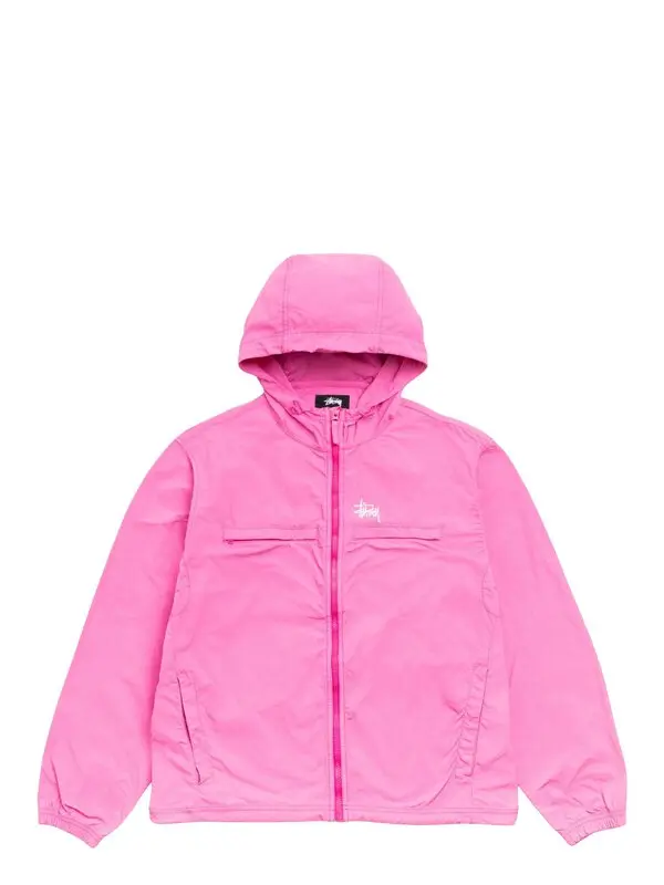 StÜssy Lightweight Hooded Zip-up Jacket - Pink