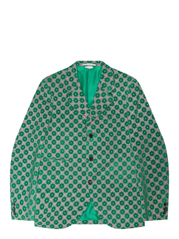 Comme Des Garçons Printed Blazer - Multicolor