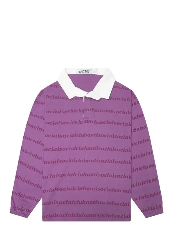 ANTI SOCIAL SOCIAL CLUB Rugby Shirt - Purple