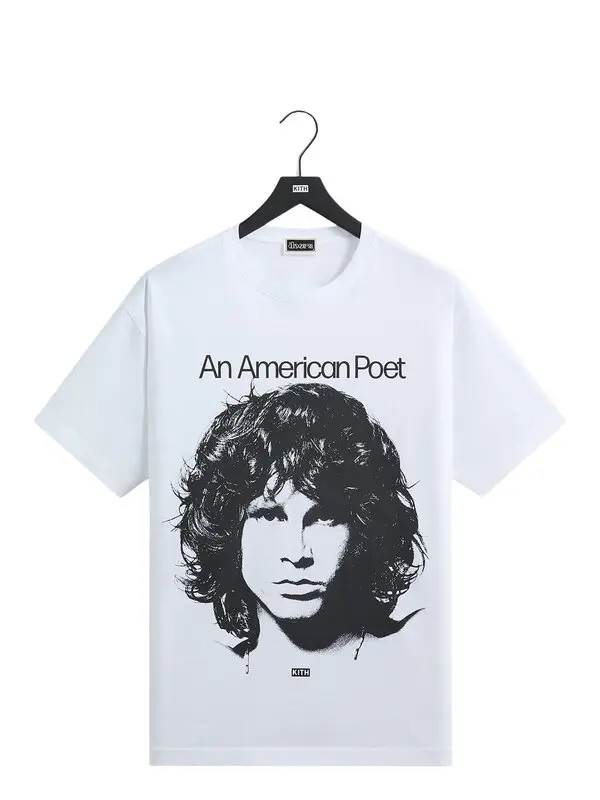 Kith An American Poet" Graphic T-shirt - White