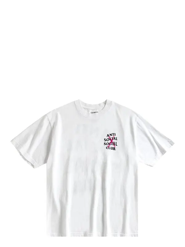 ANTI SOCIAL SOCIAL CLUB Hand Painted Graphic Tee - White