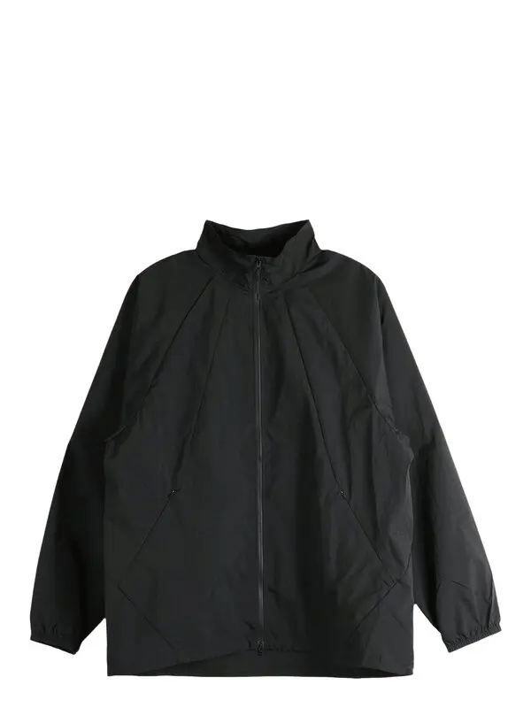 GOLDWIN Sheer Nylon Zip-up Jacket - Black