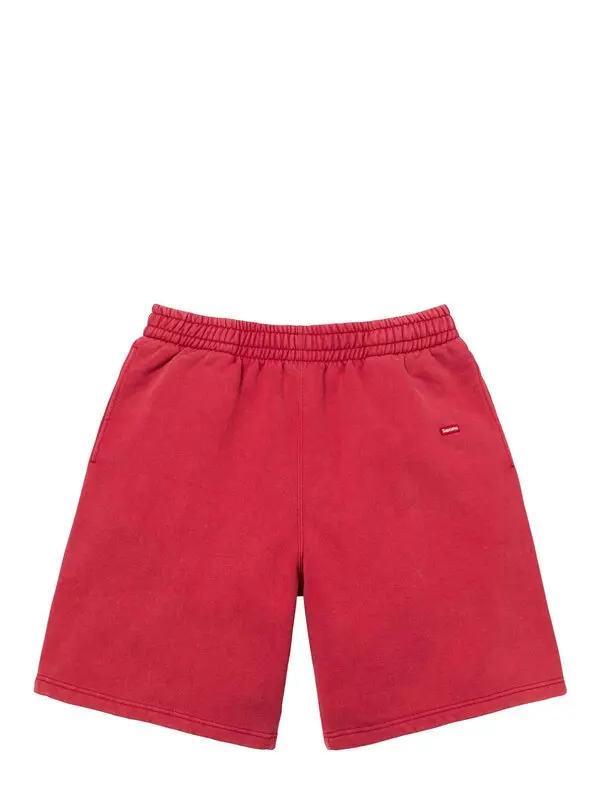 Supreme Small Box Sweatshort - Red