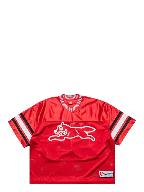 ICECREAM Short Sleeve Knit Jersey - Red