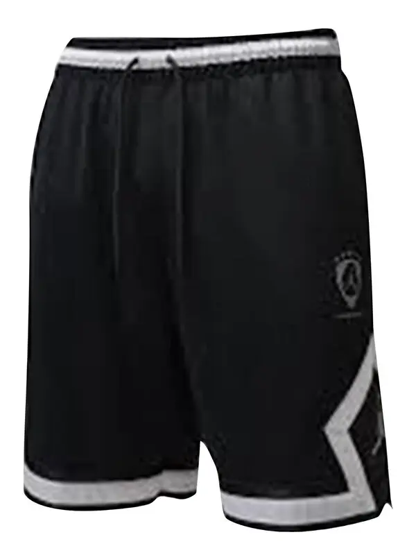 JORDAN Brooklyn Sport Diamond Mesh Shorts - Black