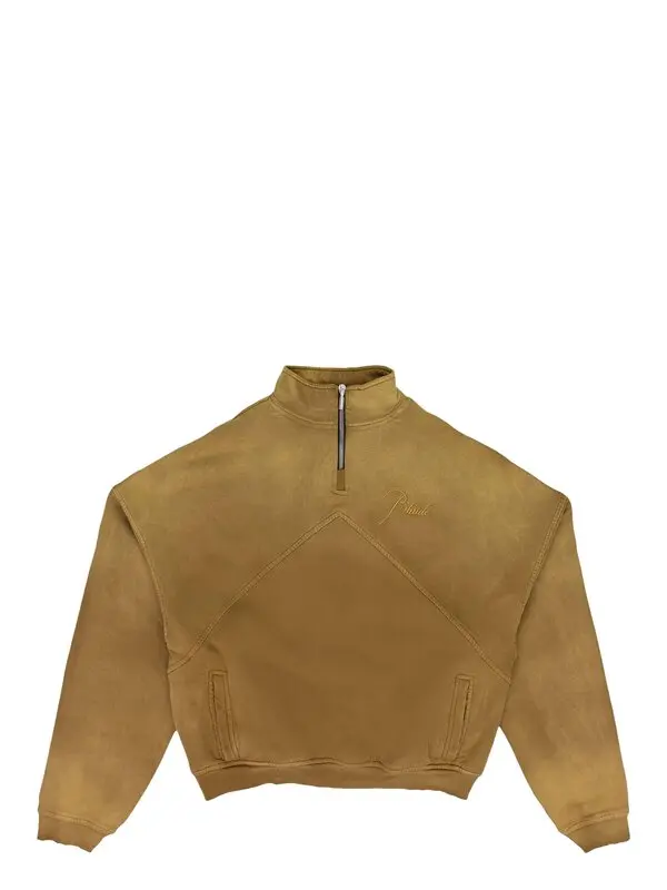 Rhude Quarter Zip Sweatshirt - Black