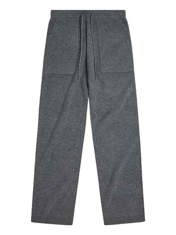 KROST Wool Knit Trousers - Grey