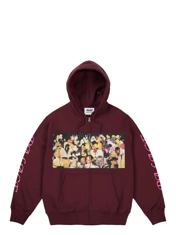 PALACE Dick Jewell Zip Hood - Red