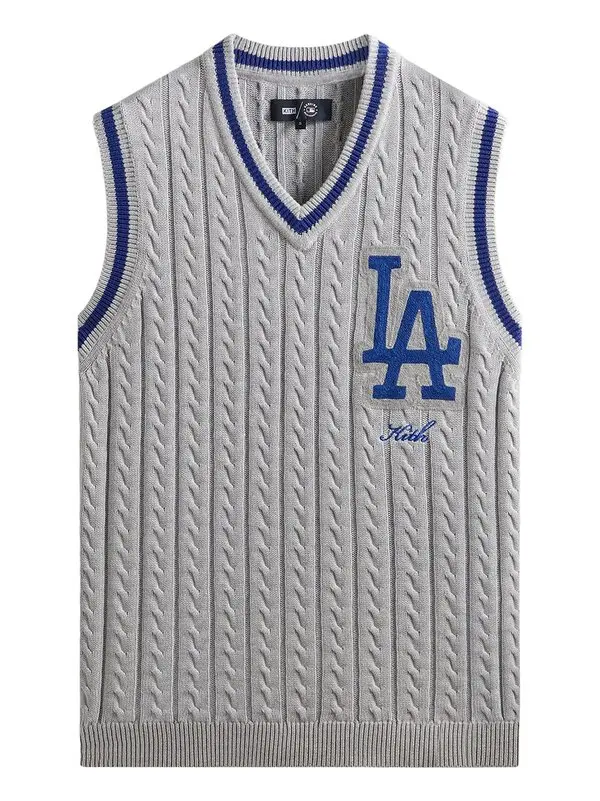 Kith For The Los Angeles Dodgers Aiken Vest - Grey
