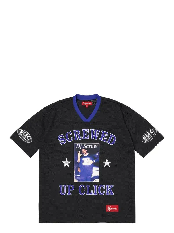 Supreme X Dj Screw Jersey - Black