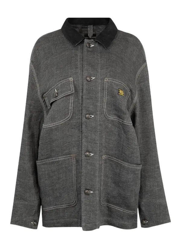 R13 Relaxed Chore Jacket - Grey