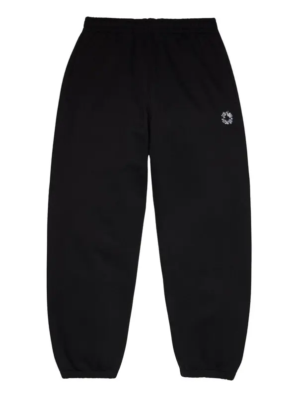 DENIM TEARS Gel Wreath Sweatpants - Black