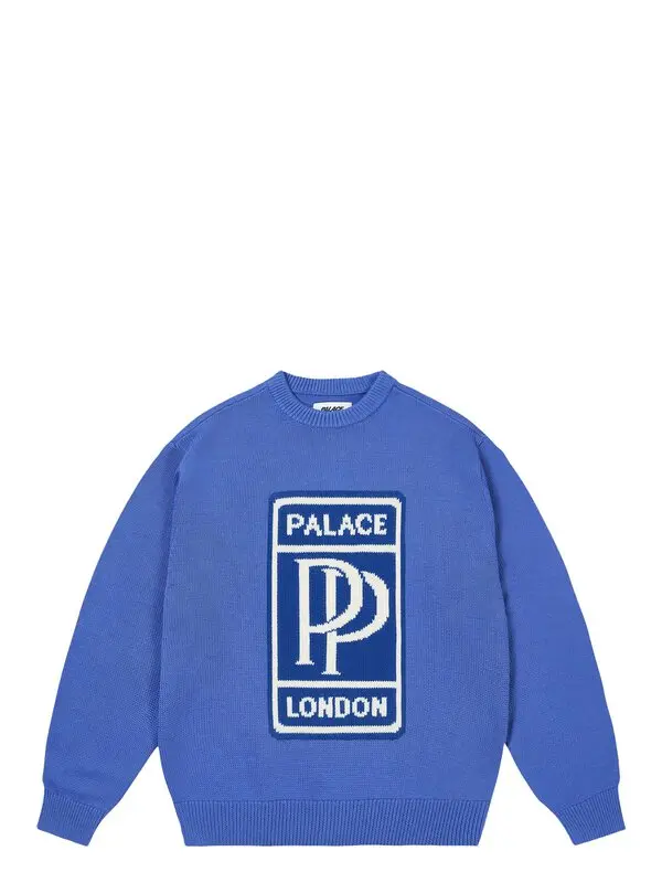 PALACE Pp Knit Pullover - Blue