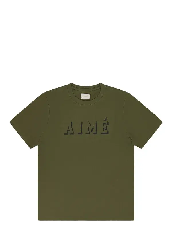Aimé Leon Dore Shadow Logo T-shirt - Green
