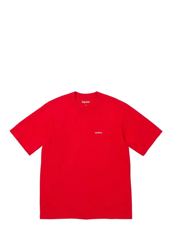 Supreme Short Sleeve Pocket T-shirt - Red
