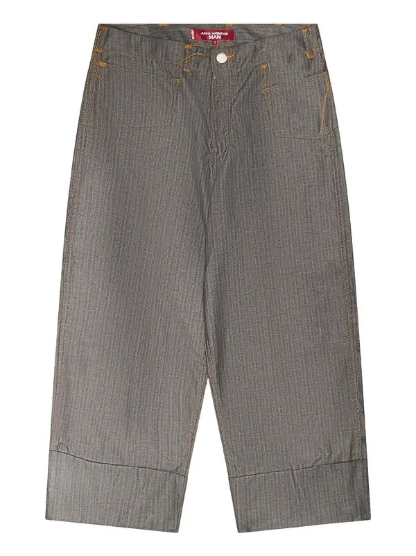 Junya Watanabe X Levi's Striped Trousers - Grey