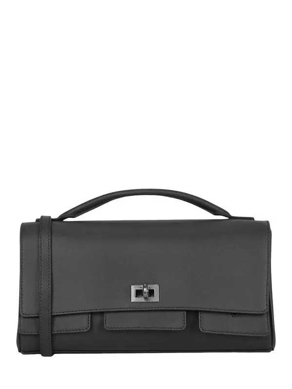 Balenciaga Bel Air Clutch Bag - Grey