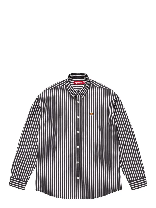Supreme Striped Shirt - Black