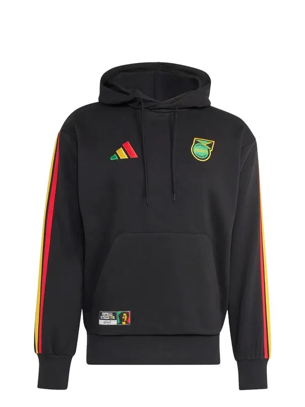 Adidas Jamaica X Bob Marley Fleece Hoodie - Black