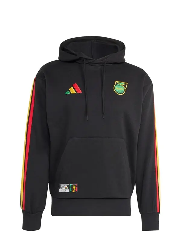 Adidas Jamaica X Bob Marley Fleece Hoodie - Black