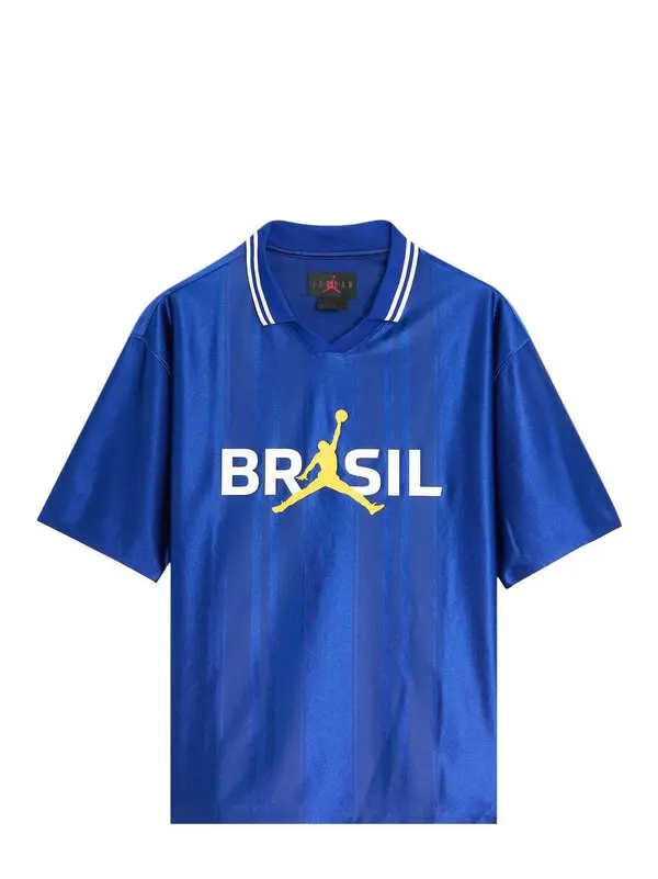 JORDAN Brasil' Polo Shirt - Blue