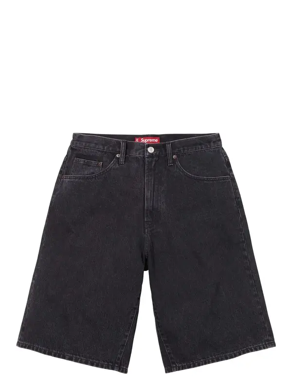 Supreme Baggy Denim Short - Black