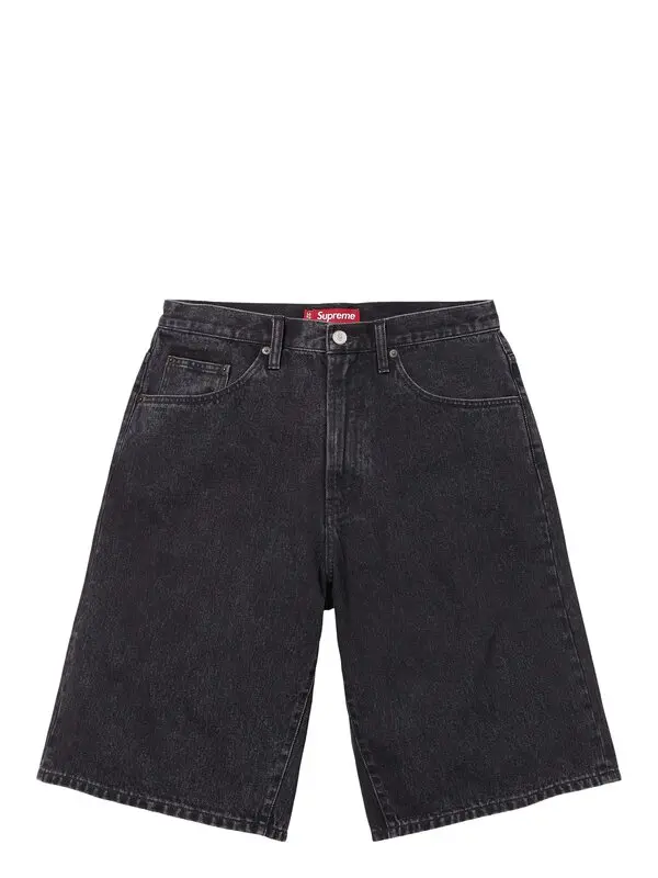 Supreme Baggy Denim Short - Black
