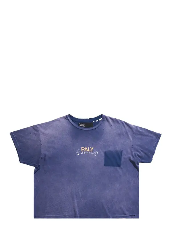 PALY HOLLYWOOD Core Logo Tee - Blue