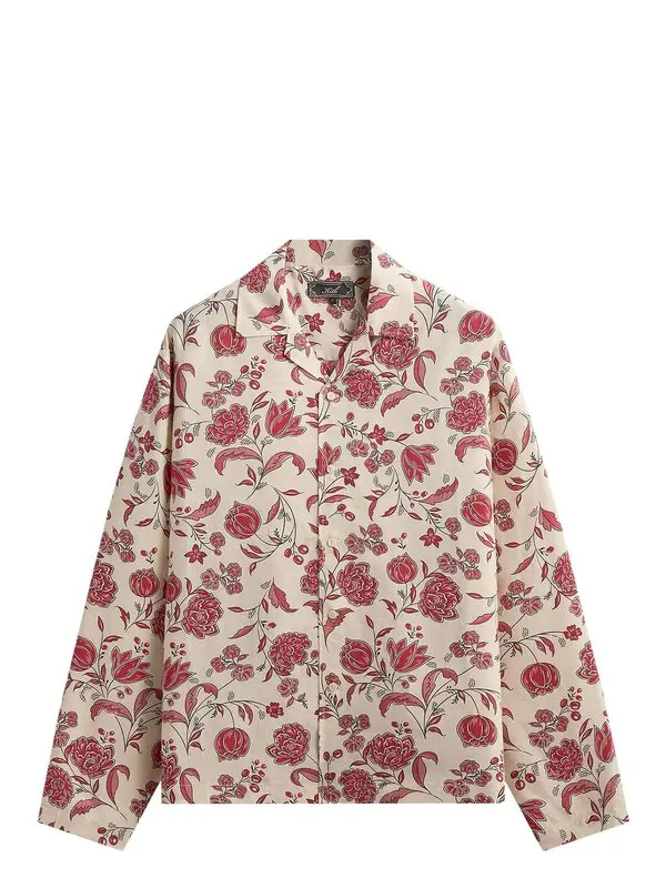Kith Cupro Linen Long Sleeve Shirt - Pink