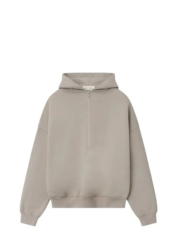 Fear Of God Property Lounge Half Zip Hoodie - Grey