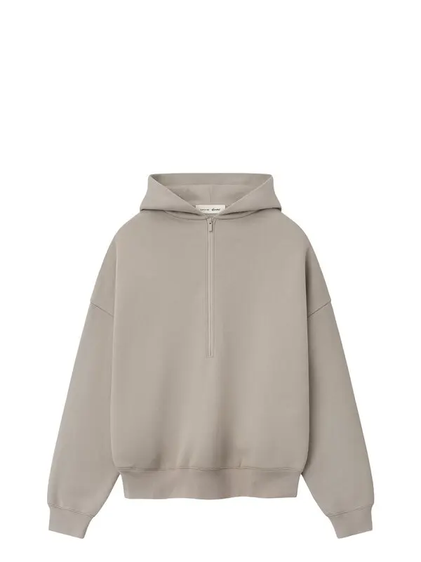 Fear Of God Property Lounge Half Zip Hoodie - Grey