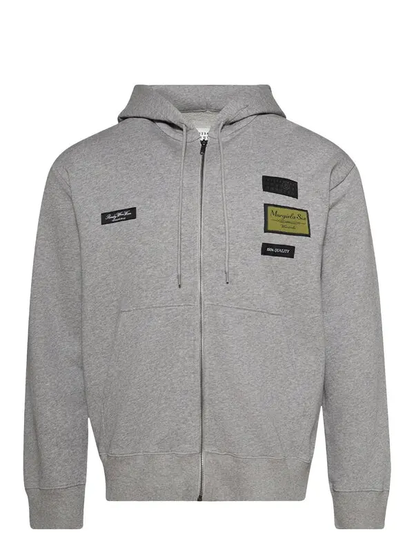 MAISON MARGIELA Zip-up Sweat Jacket - Grey