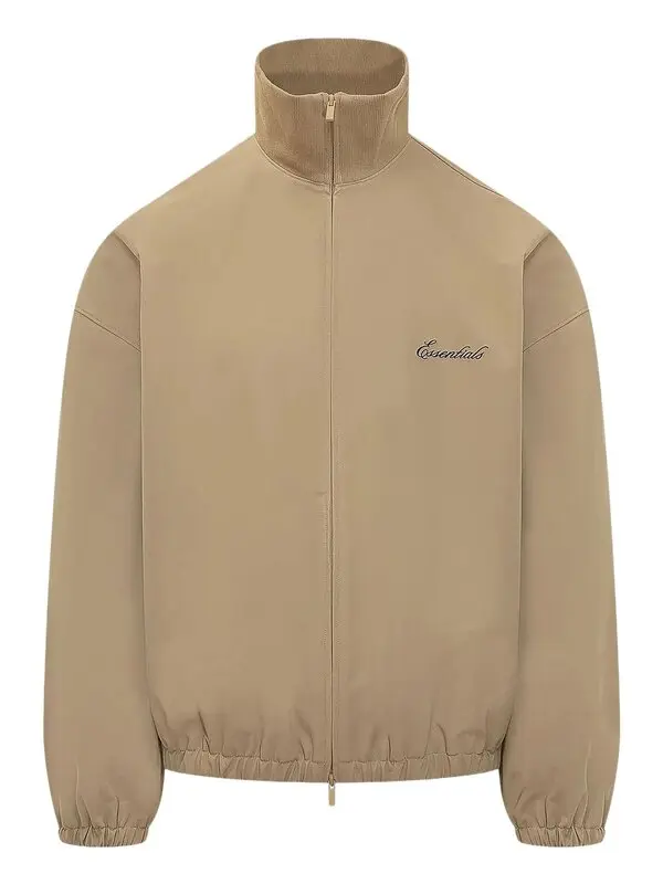 Fear Of God Signature Full Zip Track Jacket - Brown