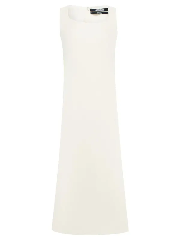 Jacquemus La Robe Tablier Dress - White