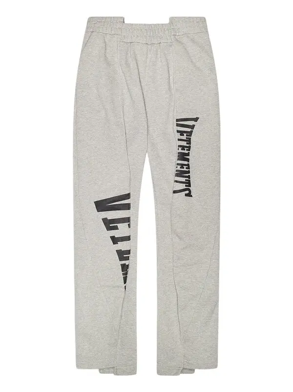 Vetements Cut-up Sweatpants - Grey