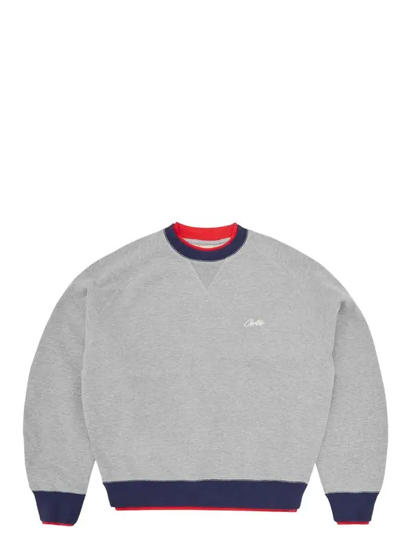CORTEIZ Hmp Double Up Crewneck Heather - Grey