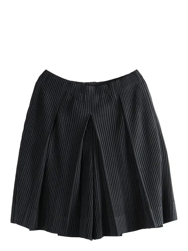 Issey Miyake Tailored Pleats Pants - Black