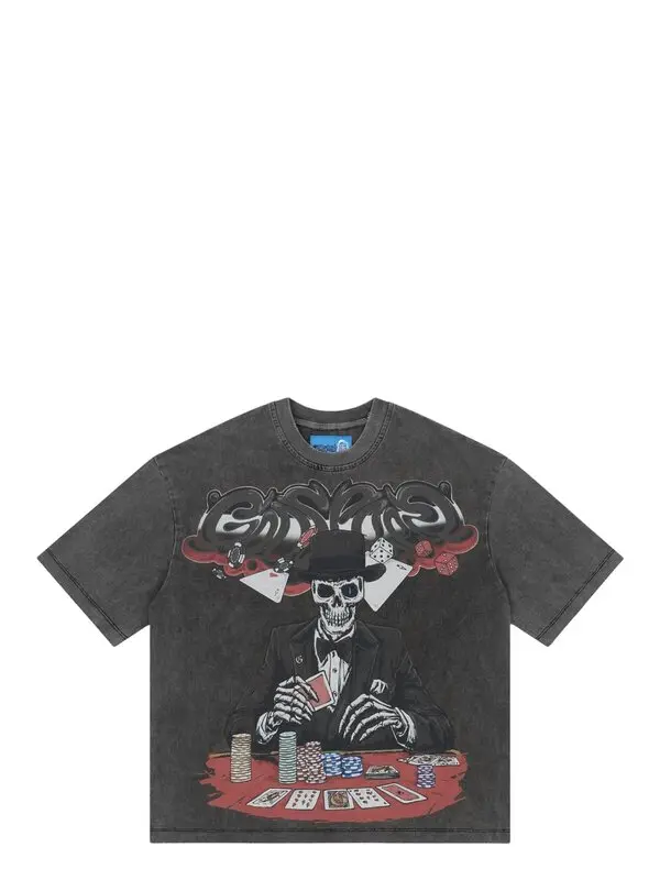 GODSPEED High Stakes Graphic T-shirt - Grey