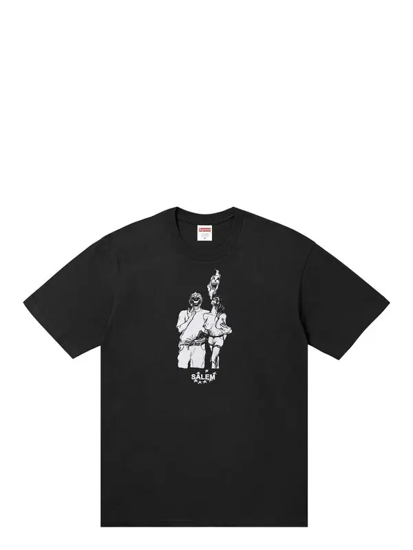 Supreme X Salem Graphic Tee - Black