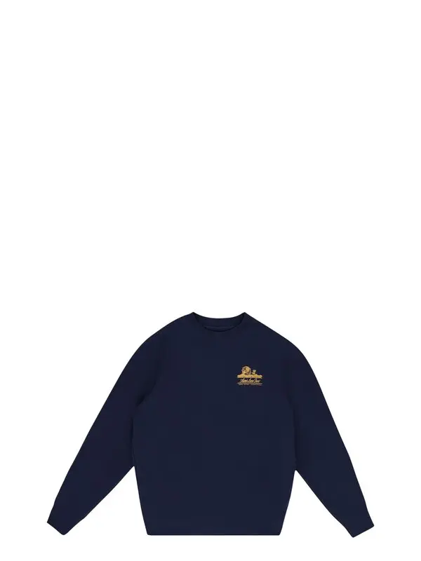 Aimé Leon Dore Unisphere Crewneck Sweatshirt - Blue
