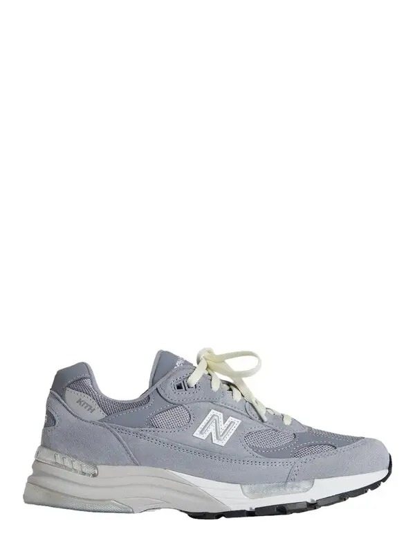 NEW BALANCE Kith X 992 Made In Usa "argon" Sneakers - Grey