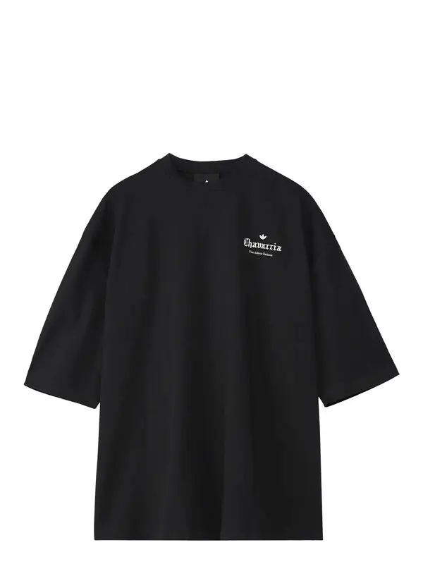 Adidas X Willy Chavarria Logo Short-sleeve Tee - Black