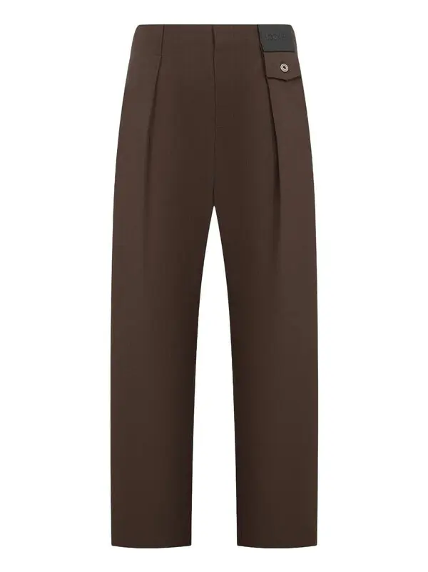 Loewe Tailored Trousers - Brown