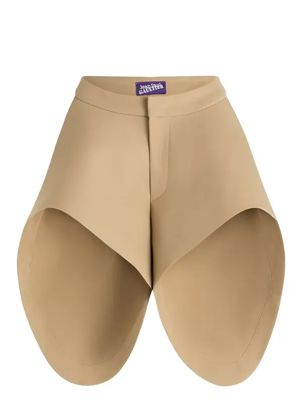 JEAN PAUL GAULTIER Floating Shorts - Tan