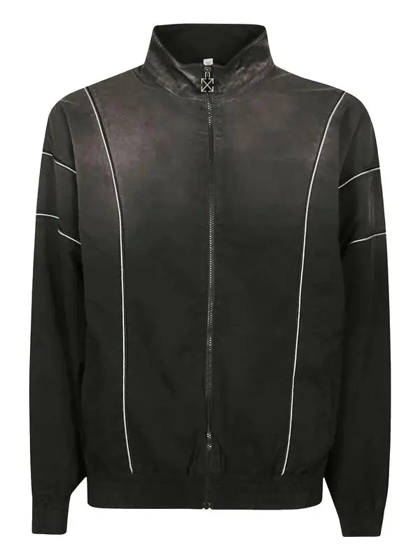 Off-White Offline Gd Gab" Track Top - Black